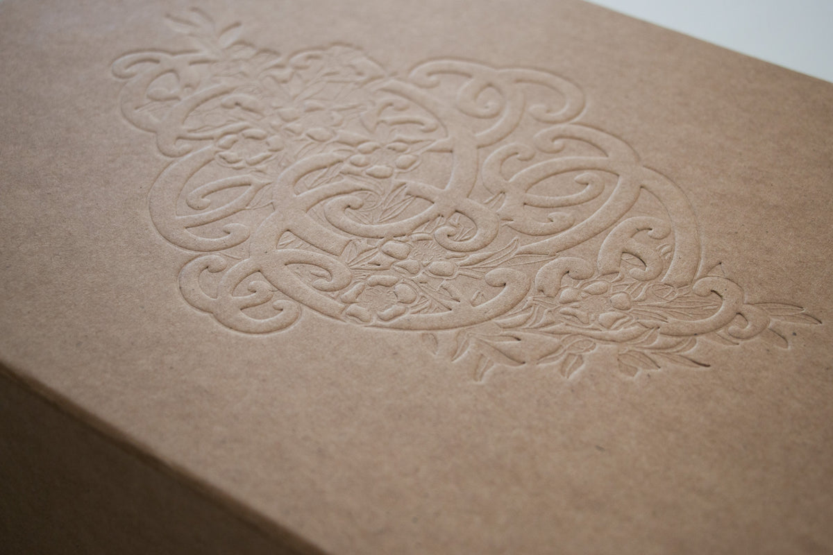 Embossed Gift Box– Aho Creative